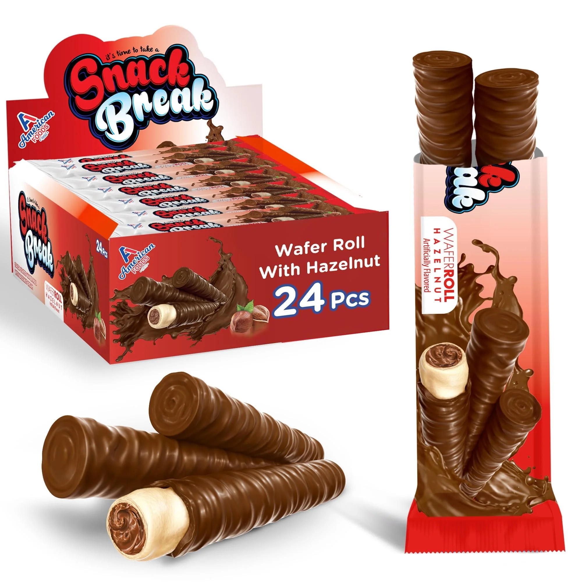 Snack Break Wafer Roll .63oz | SmokeCircus PR